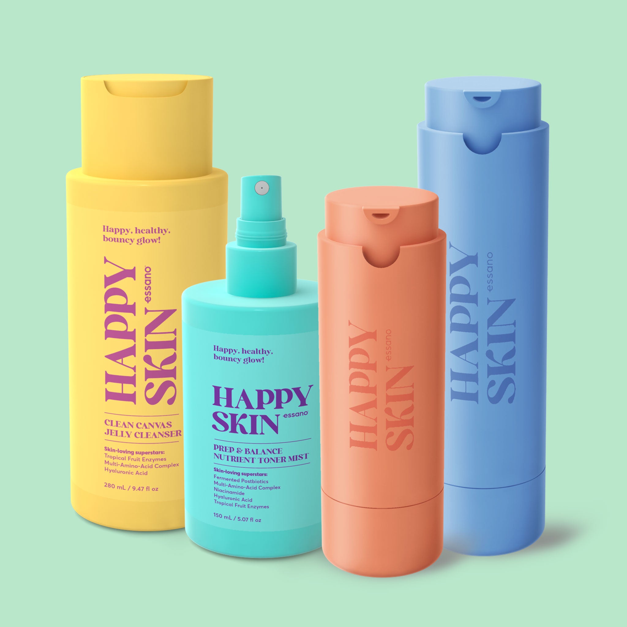 The essano Happy Skin Range